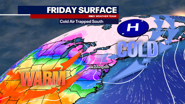 Christmas forecast: Wintry mix, ice possible by Friday in DC, Maryland ...