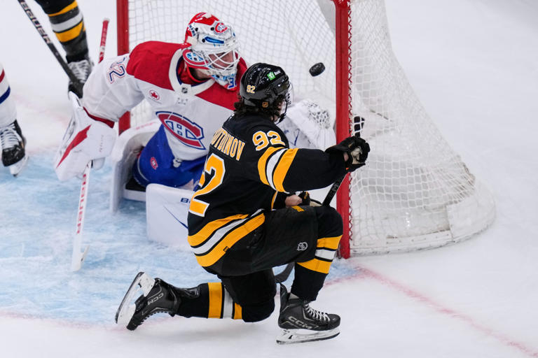 Canadiens score 4 in the 3rd period to turn fight-filled game against ...