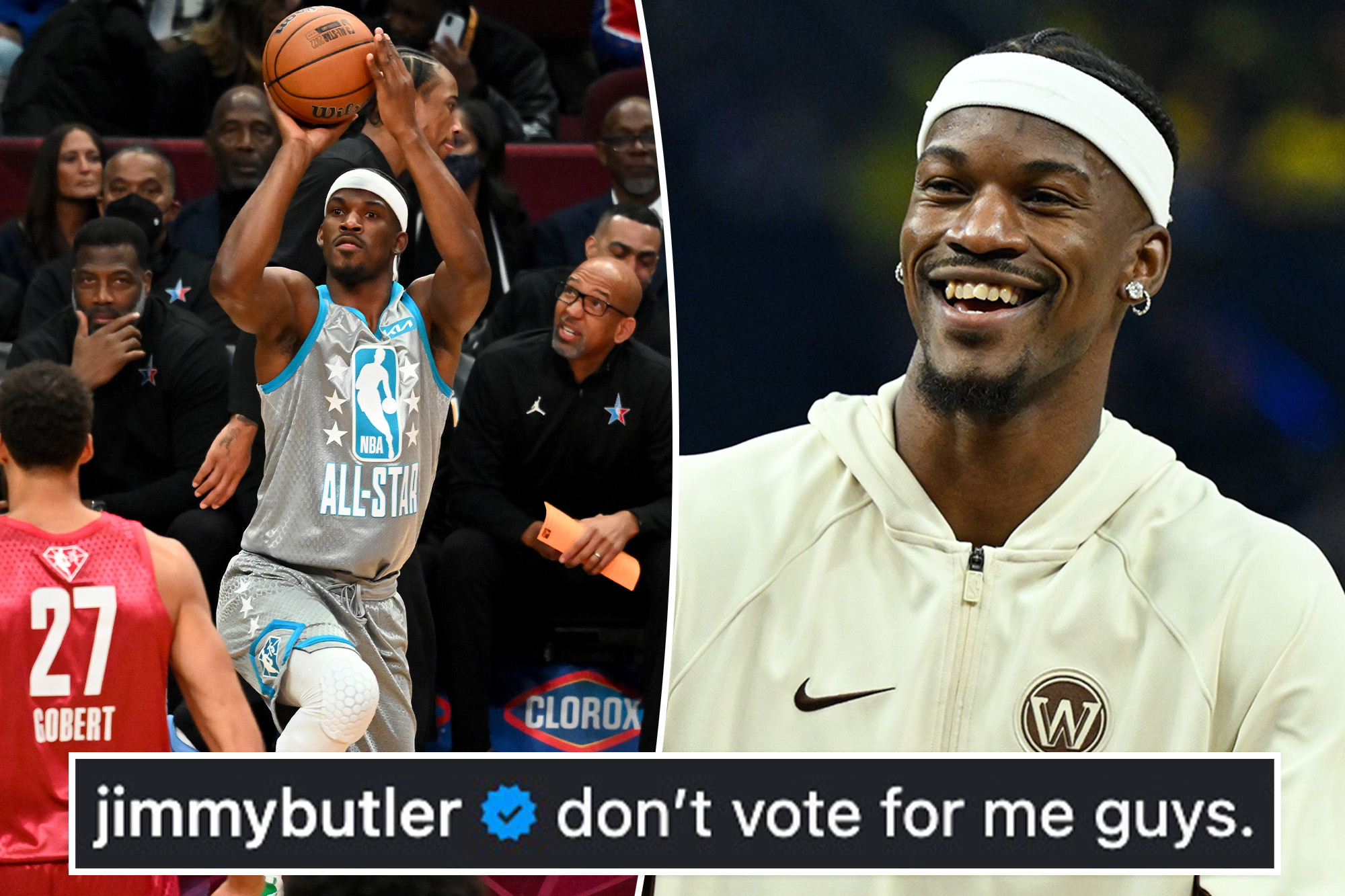 Jimmy Butler wants no part of NBA All-Star Game: 'Don't vote for me'
