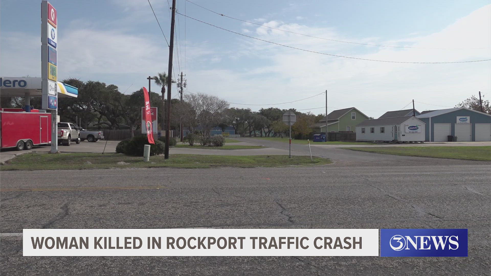 Rockport police: Woman killed after helping elderly man cross Hwy 35