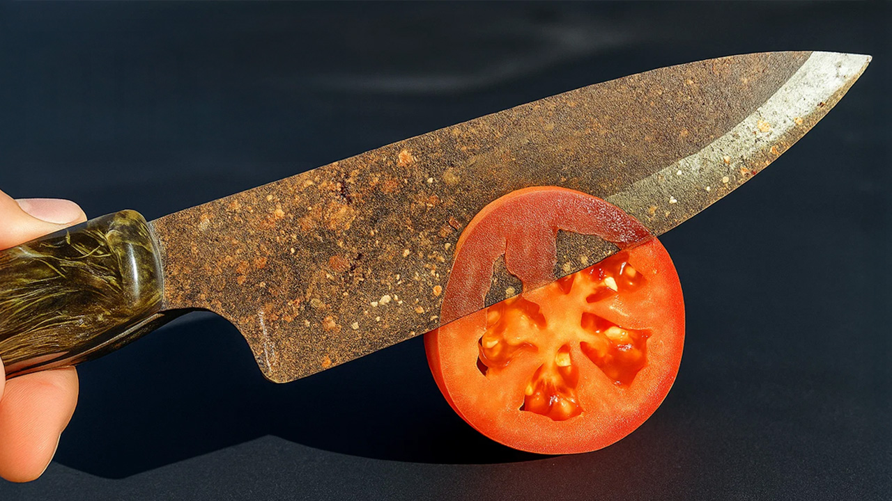 World's sharpest dirt knife