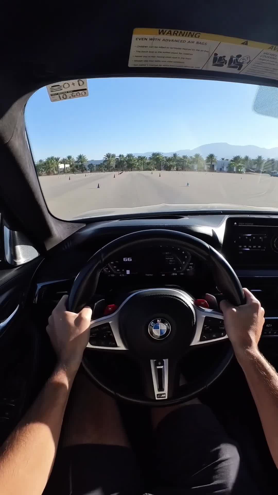 BMW M5 vs BMW M5 drag race