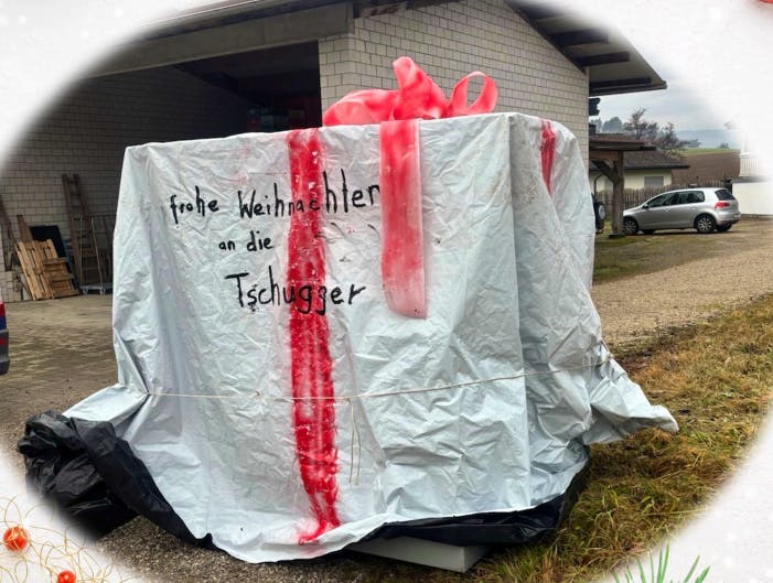 Un radar emballé pour Noël, pour la police : « c'est punissable