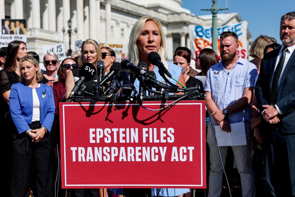 MTG says 'only evil people' would protect Epstein