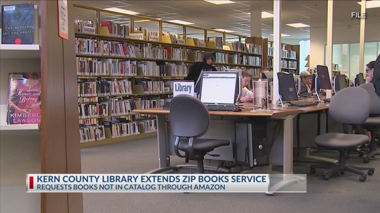 Kern County Library extends Zip Books service