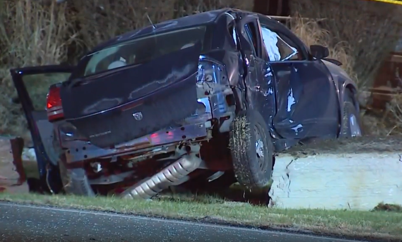 Police: 8 people treated for injuries after crash involving 2 cars in ...