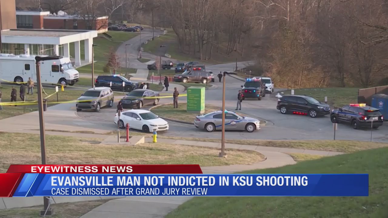 Evansville man not indicted in Kentucky State University shooting