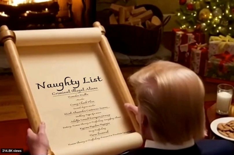 Christmas-themed 'lo-fi' livestream shows animated Trump reading ...