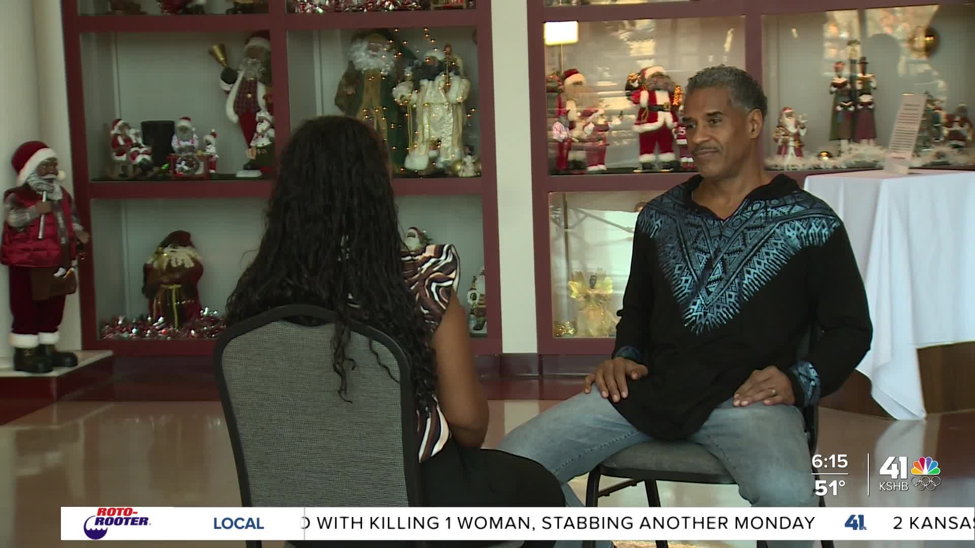 Black Santa exhibit celebrates representation, holiday tradition