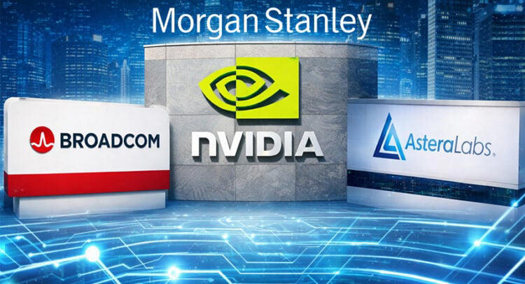 Morgan Stanley picks NVDA, AVGO, and ALAB as top chip stocks for 2026