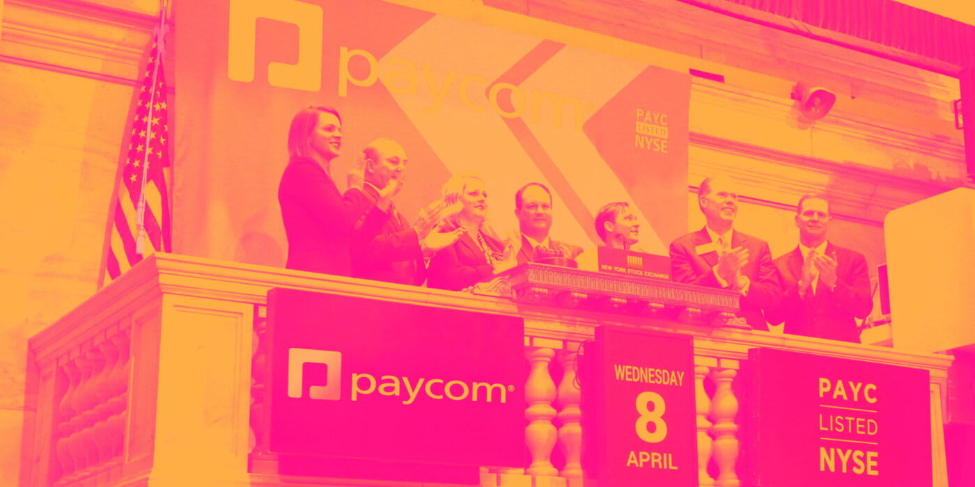 Why Paycom (PAYC) shares are sliding today