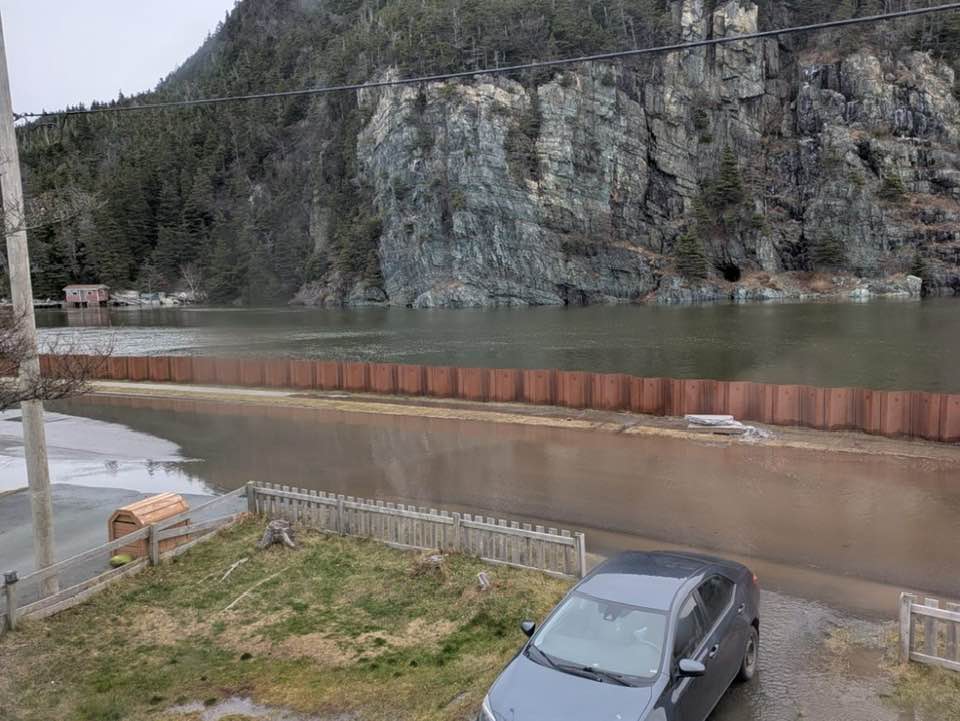 Placentia residents calling on province to replace sea wall as flooding ...