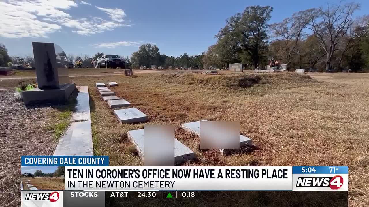 Dale County coroner’s office gives proper burial to ten unclaimed remains