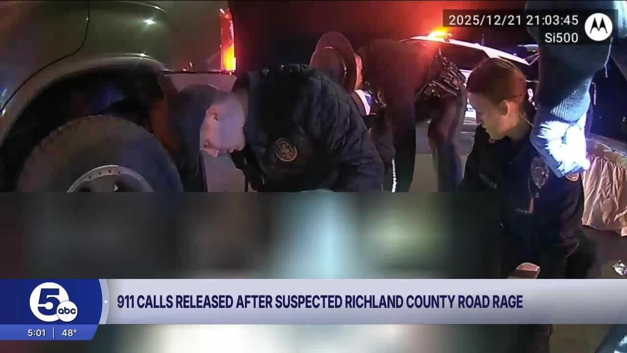 911 calls released after suspected Richland County road rage shooting