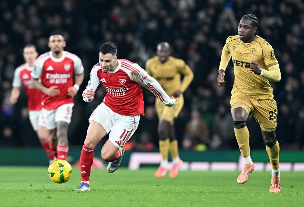 Arsenal 0-0 Crystal Palace: Back underway in Carabao Cup tie - Live