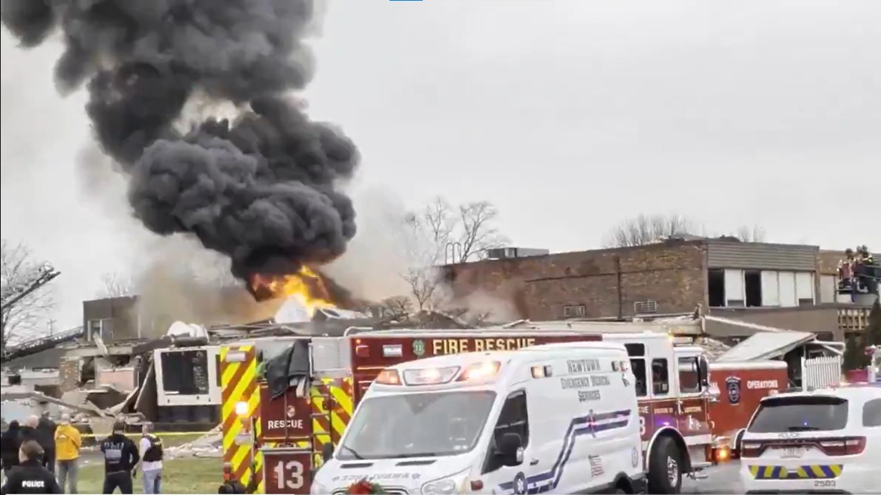 Silver Lake Nursing Home explosion and fire: Videos show building ...