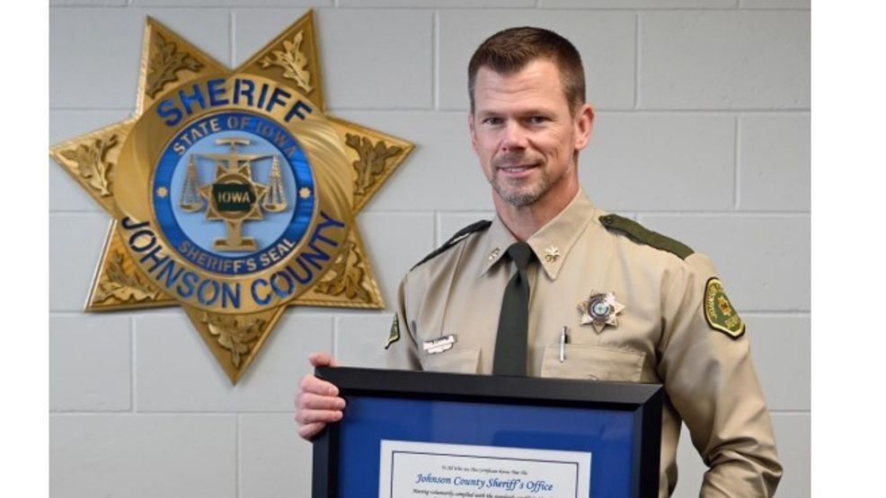 Johnson County Sheriff's Office first in Iowa to earn law enforcement ...
