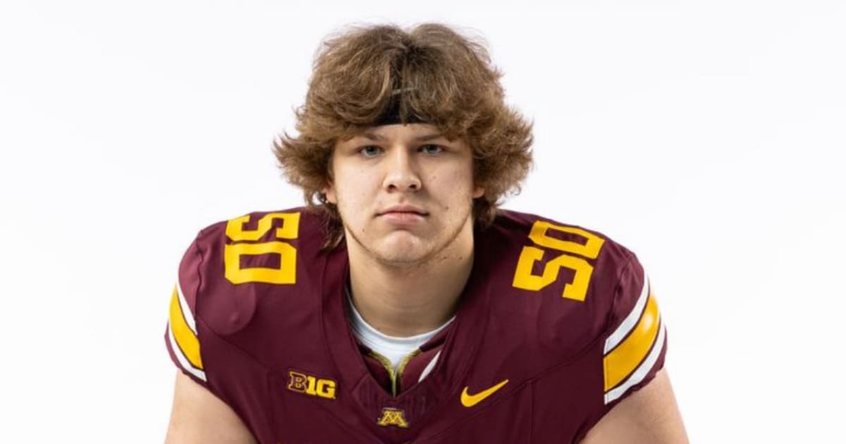 Minnesota starting left tackle Nathan Roy returning for 2026 season