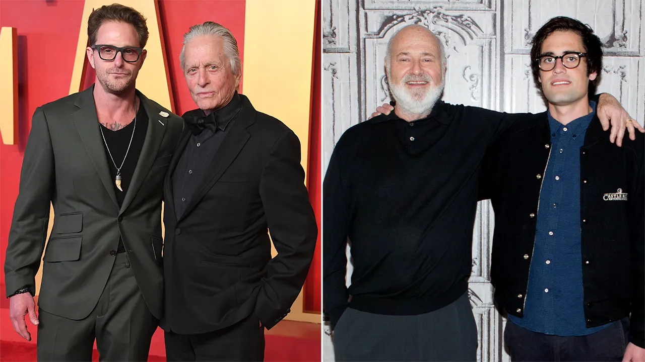Michael Douglas and Rob Reiner 'talked a lot about' their sons ...