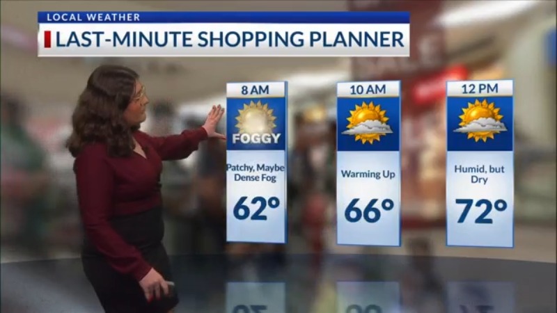 Evening forecast - Tuesday, Dec. 23rd