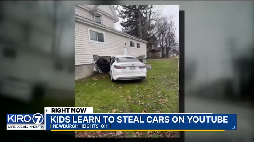 Video: Kids learn to steal car on YouTube, tell officer 'it was my ...