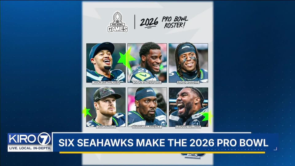 Video: Six Seahawks players make 2026 Pro Bowl