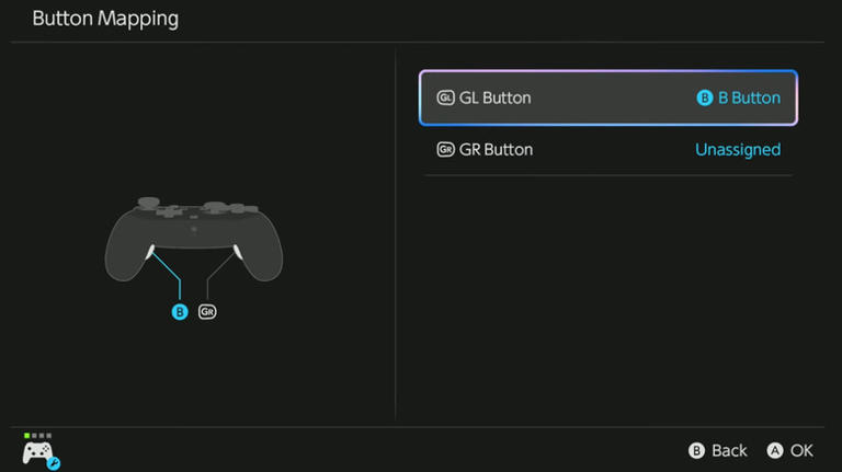 What are the back buttons on a Nintendo Switch 2 Pro controller for?