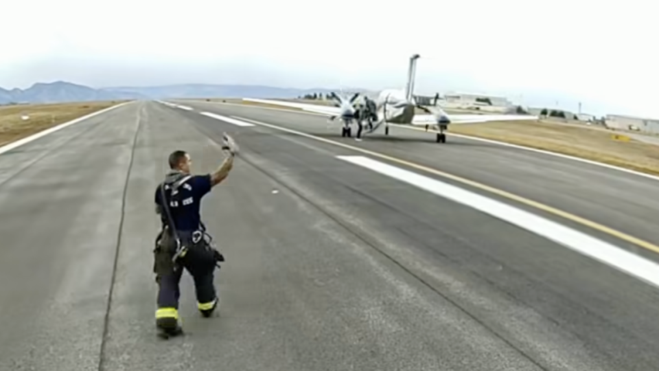 Airplane lands itself after in-flight emergency, in a first for ...