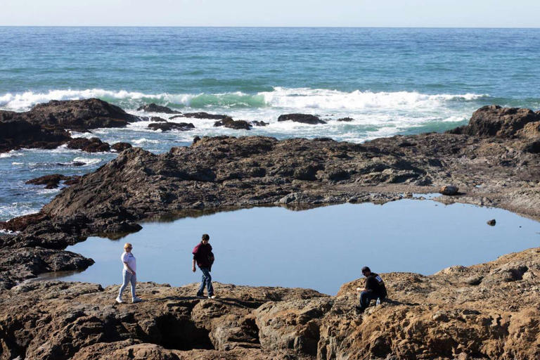 Woman dies after wave knocks her from rocks at Northern California beach