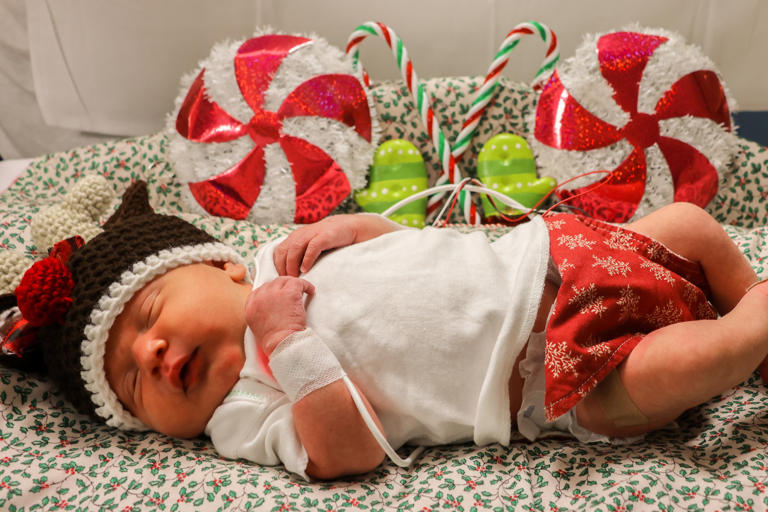 Regional One dresses NICU babies for special photoshoot ahead of their ...