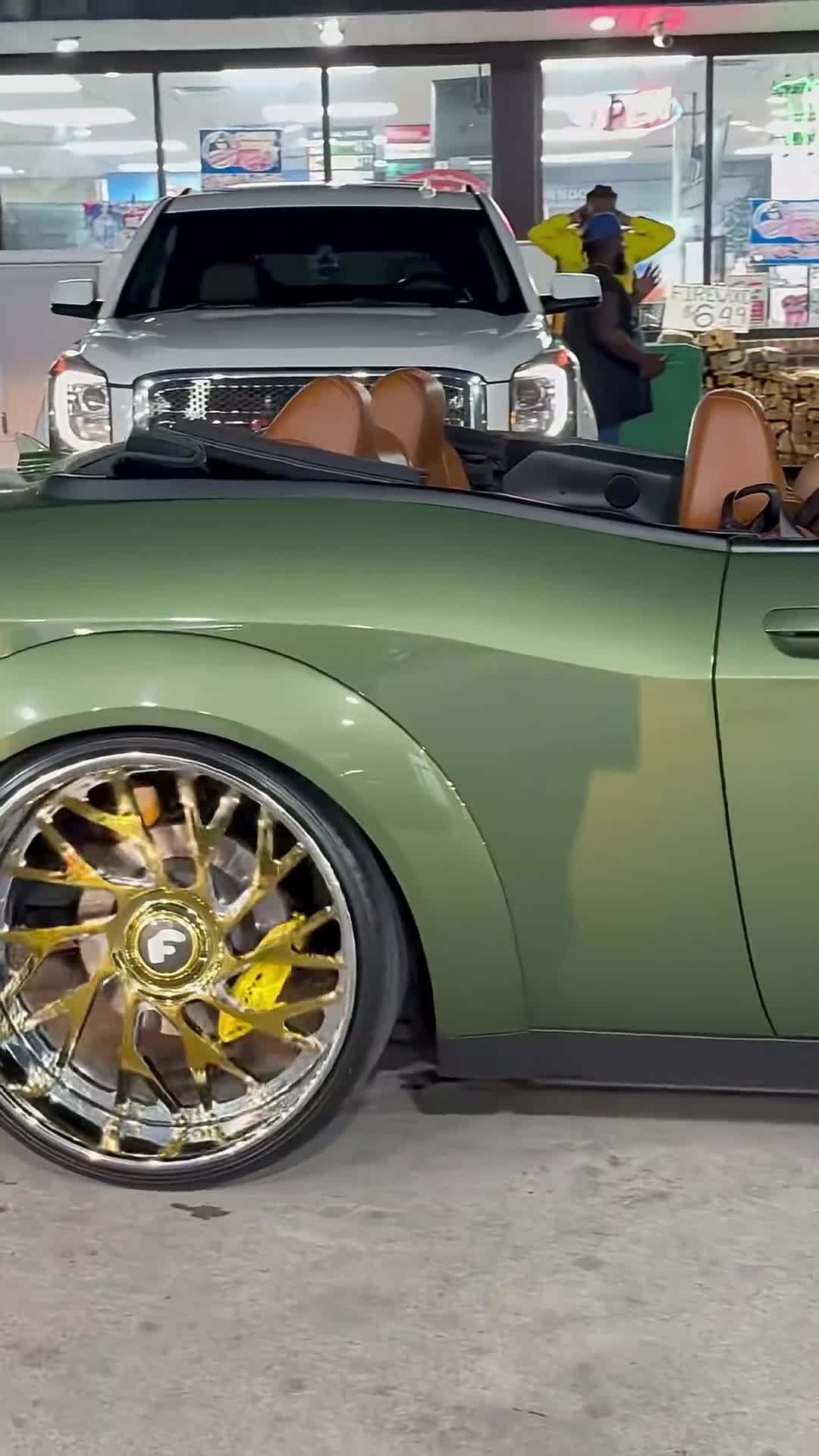 Drop-Top Convertible Widebody Dodge Challenger Hellcat on 24’s Forgiatos