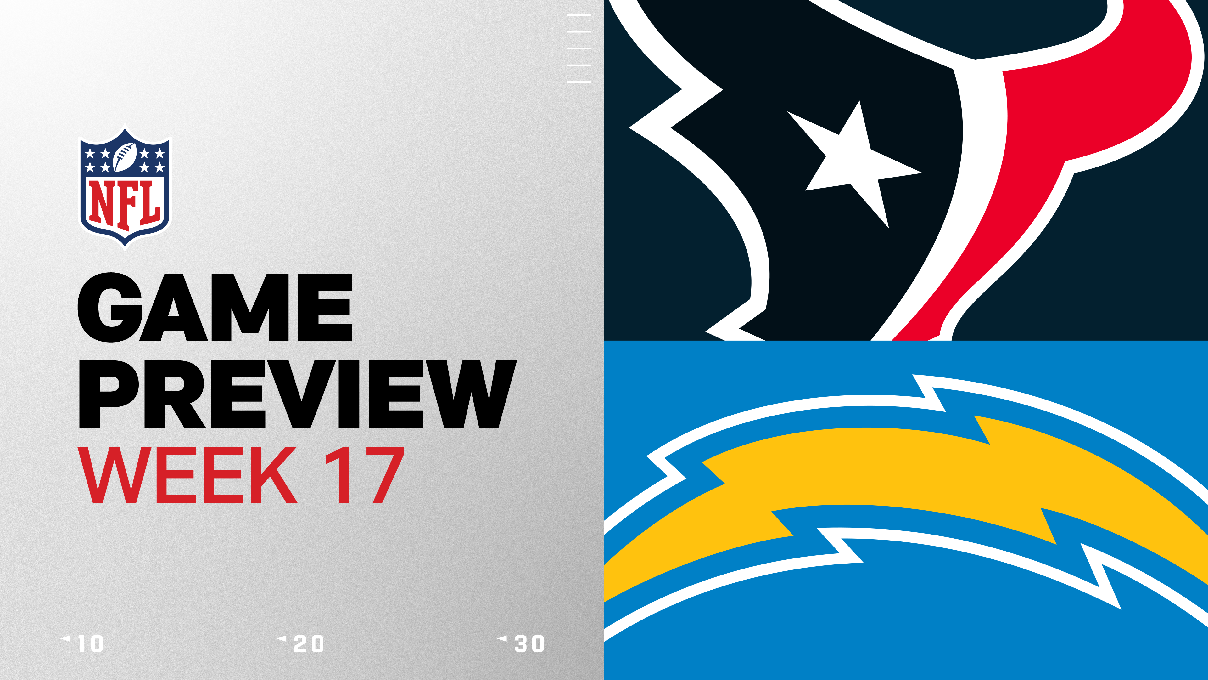 Texans vs. Chargers preview week 17