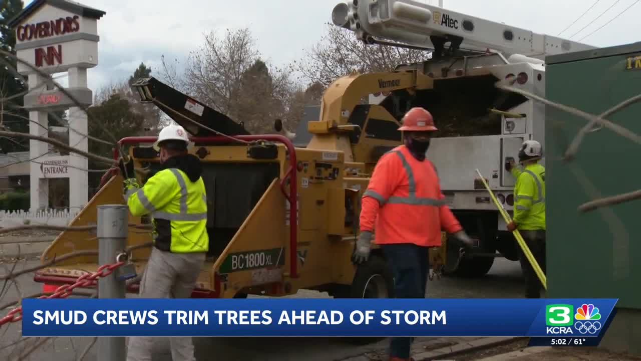 SMUD says crews are ready for Christmas storm amid high wind warning