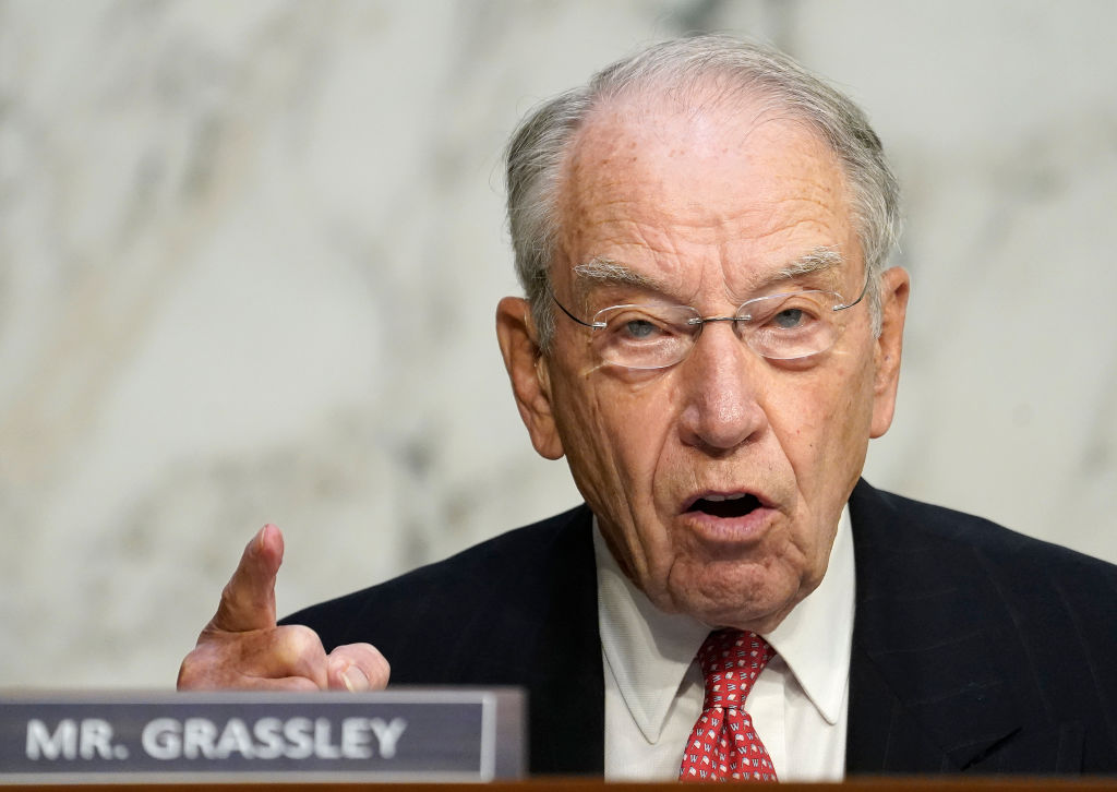 Grassley sounds alarm on FBI’s raid at Mar-a-Lago