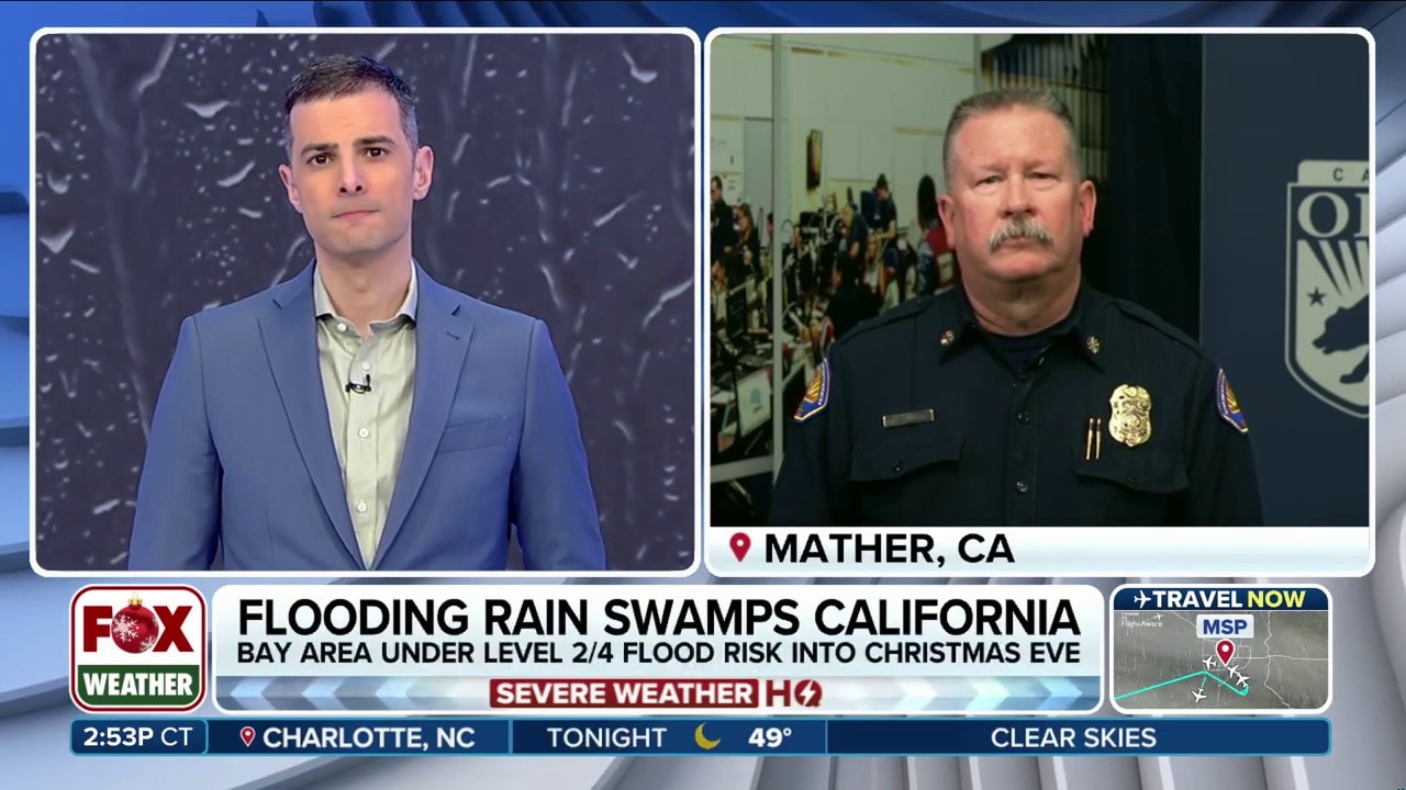 Heavy rain swamps Northern California