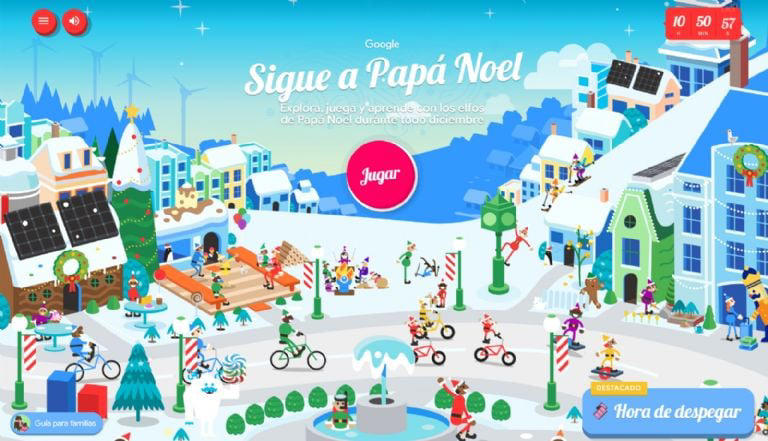 ¿Dónde está Santa Claus? Así puedes seguir su ruta en tiempo real con ...