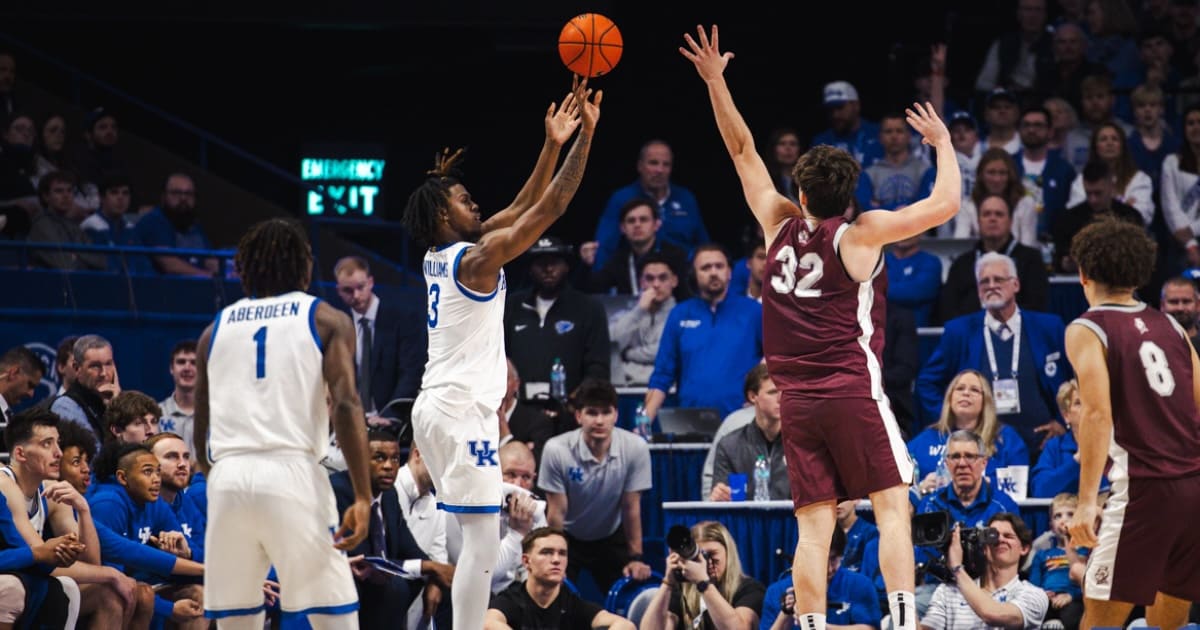 Kentucky was 'dared' to shoot threes by Bellarmine's zone defense and ...