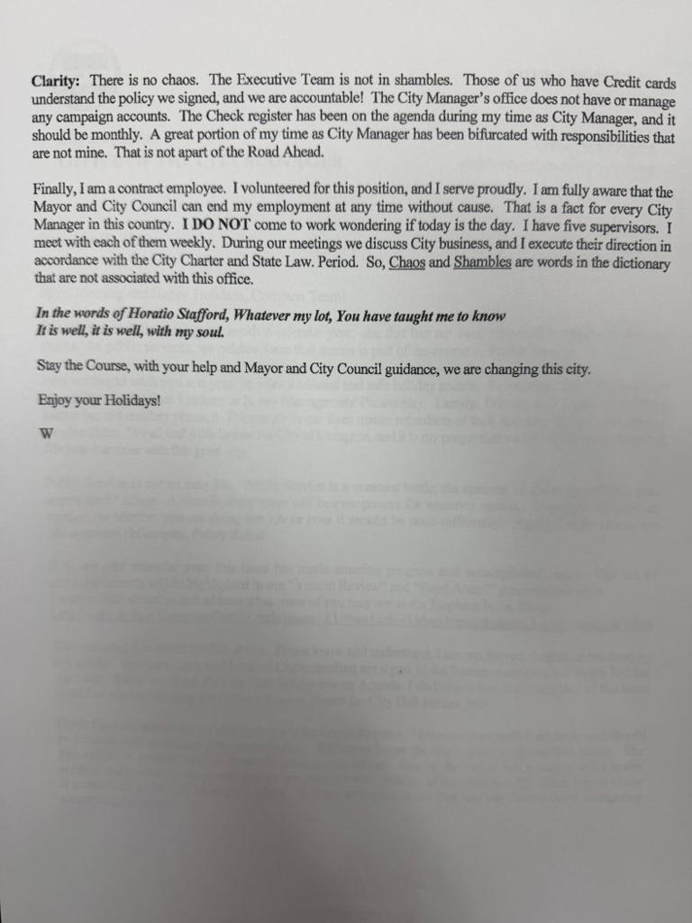 City manager responds to allegations of internal strife inside Compton ...