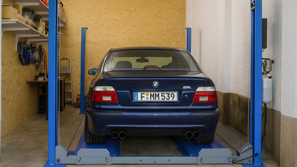 BMW E39 oil change and sensor repair