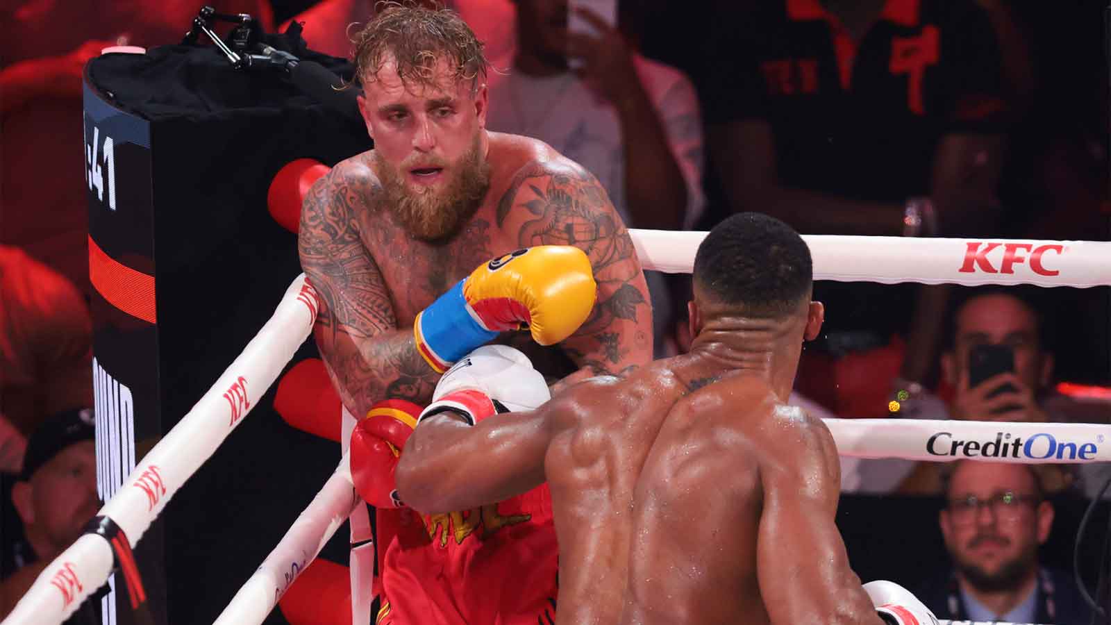 Anthony Joshua gets honest about Jake Paul’s punches