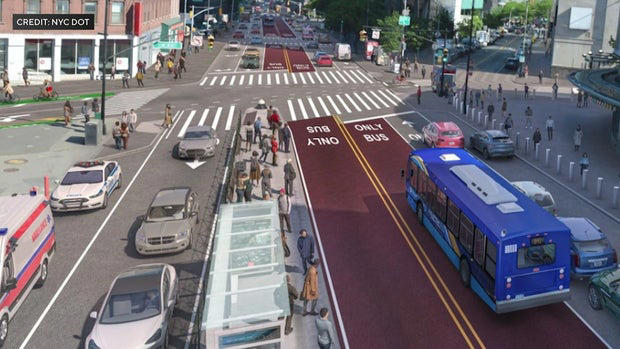 Brooklyn's Flatbush Avenue bus lane redesign sparks optimism and concern
