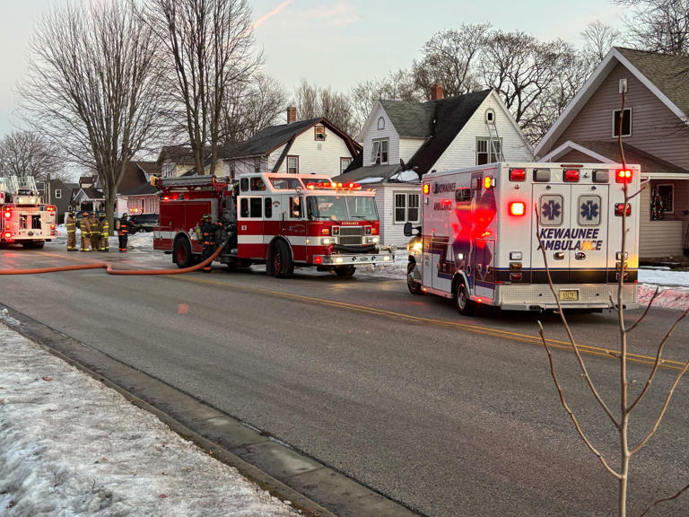 One person hospitalized following structure fire in Kewaunee