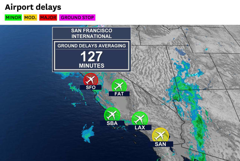 California storm: Latest forecast for peak impacts as winds expected to ...