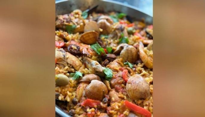 Chef Jill Sandique's 'My Everything Paella' for Noche Buena
