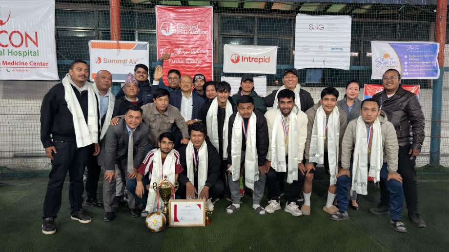 Intrepid DMC Nepal holds annual philanthropic futsal event