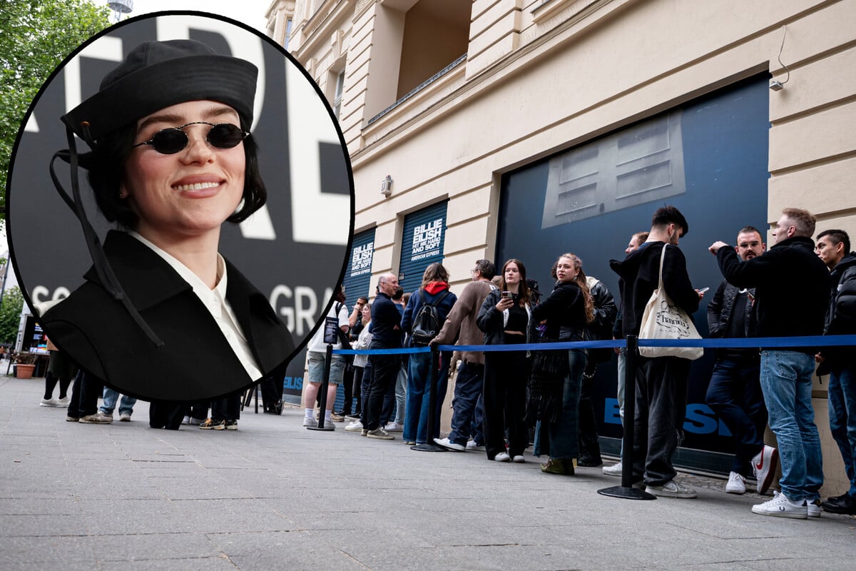 Auch Promi dabei: Hier stehen Fans Schlange - um Billie Eilish zu umarmen