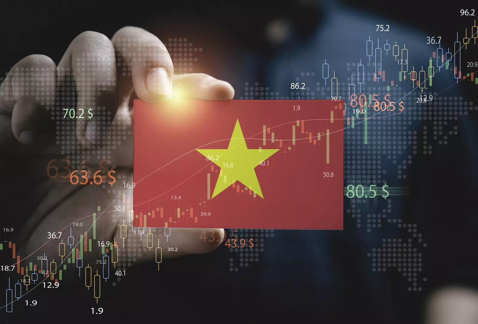 Vietnam's stock market rises on signs of smooth power transition