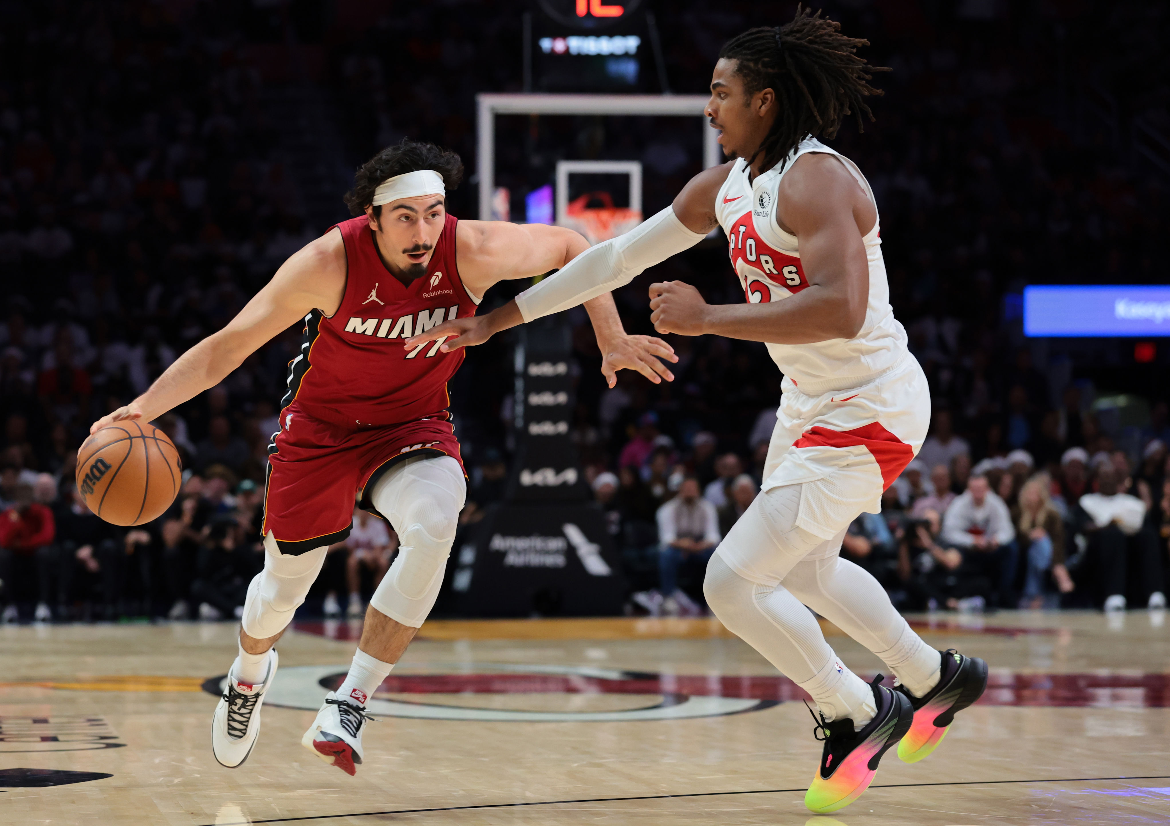 Unlikely duo produce career nights, reveal Raptors have second gear