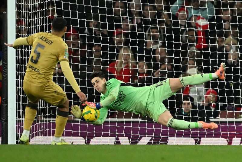 Soccer-Arsenal keeper Kepa credits shift in mindset for vital shootout save