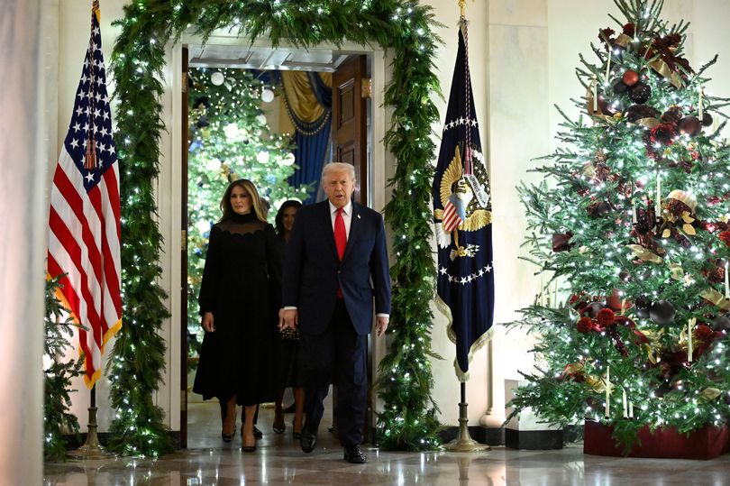 Melania and Donald mocked for their gloomy Christmas card